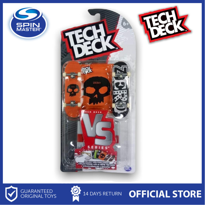 Tech Deck 2-Pack Versus Series - Zero Finger board Hobbies Fingerboard ...