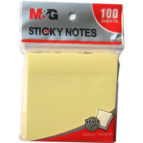 M&G YS-65 Sticky Notes 3x3 100sheets | Lazada