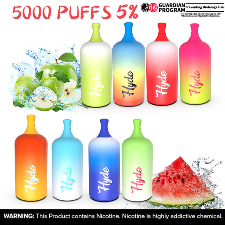 Hyde 5000 Disposable 6k Puffs Car accessories | Lazada PH