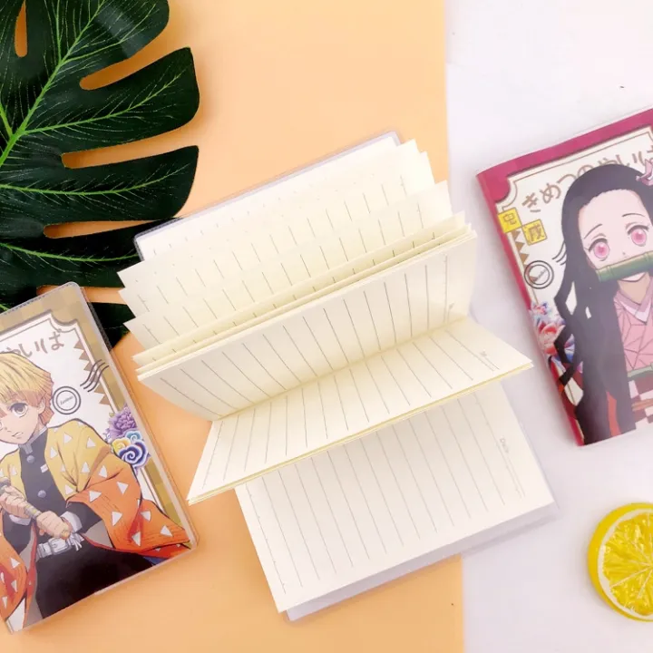 Demon Slayer :Kimetsu No Yaiba Hand Account Notebook Anime Hand Book ...