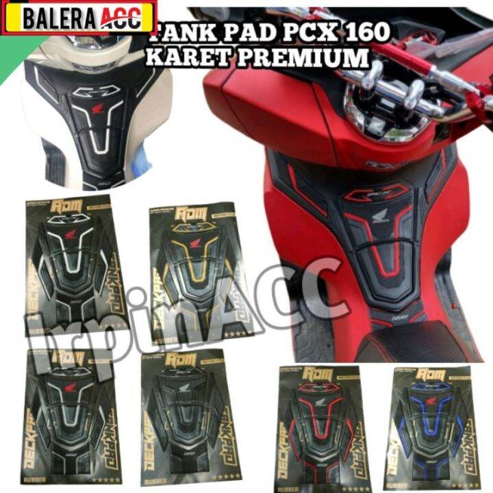 Tankpad PREMIUM PCX New PCX 160 Lis Body PCX 160 Tank Pad Karet premium ...