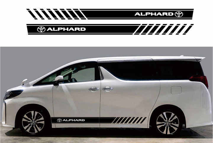 sticker toyota alphard polet alphard | Lazada Indonesia