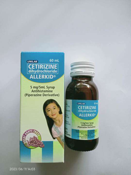 Allerkid 5mg/5ml syrup 60ml | Lazada PH