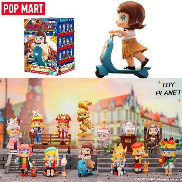POP MART Molly Imaginary Wandering Series Cute Kawaii Action Figures ...