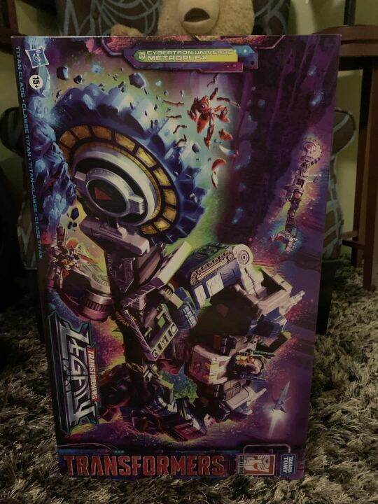 HASBRO TRANSFORMERS LEGACY TITAN CLASS METROPLEX 22 INCHES TALL NEW IN ...