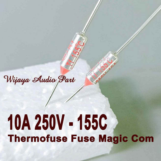 Thermofuse Fuse Magic Com 10A 250V - 155C Thermal Termofuse Magicom ...