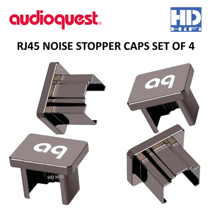 AUDIOQUEST RJ45 NOISE-STOPPER CAPS SET OF 4 | Lazada.co.th