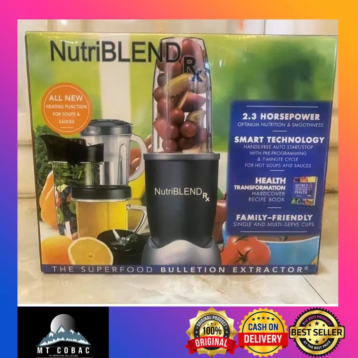 HIGH QUALITY AUTHENTIC 1700WATTS NutriBLEND Rx BLENDER FRUIT EXTRACTOR ...