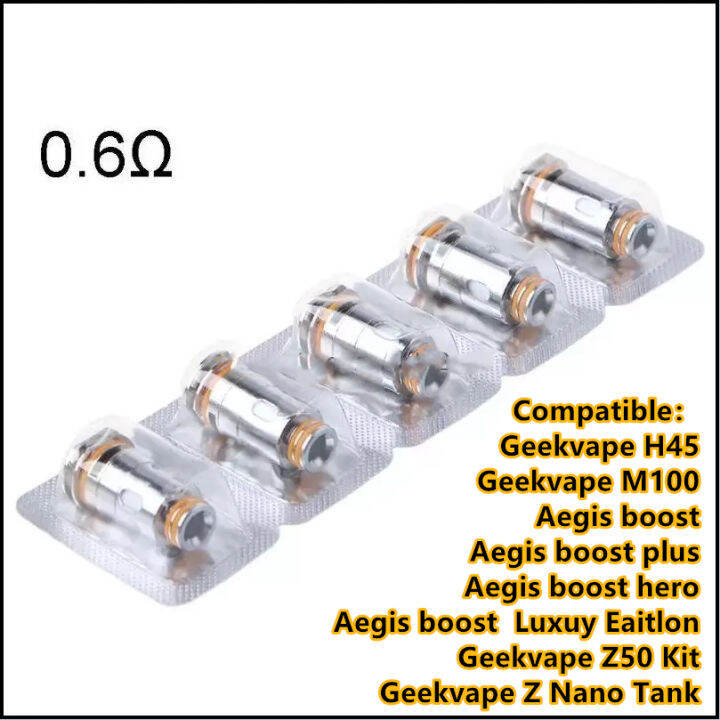 [Ship Today] 5pcs Aegis Boost occ 0.6Ohm Mesh OCC FOR Geekvape aegis ...