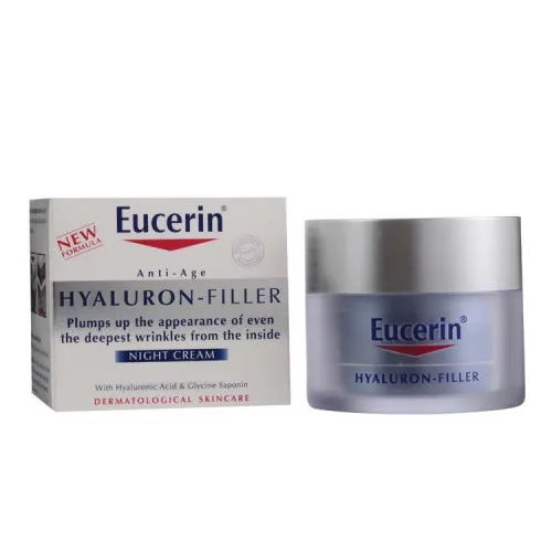 Eucerin Hyaluron-filler Night Cream 50ml | Lazada