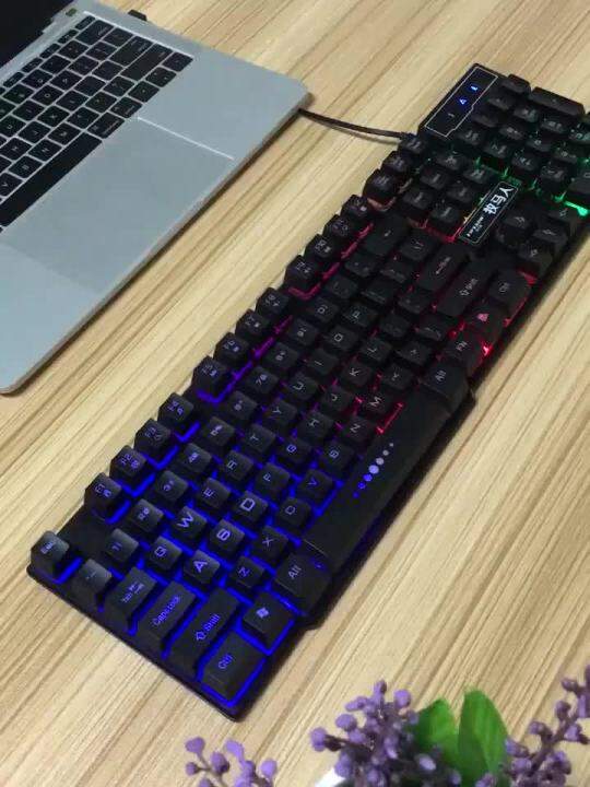 Mechanical Keyboard Kit 26 Keys Without Punch Breathing Light Rgb ...