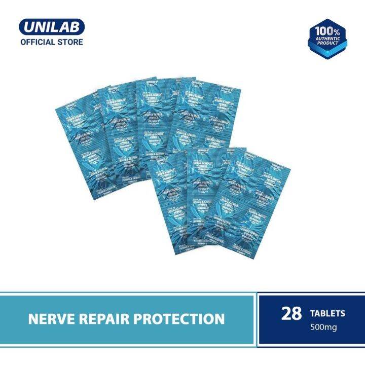 Unilab Neurogen E with Vitamin E and B Complex 28 Tablets - Relief from ...