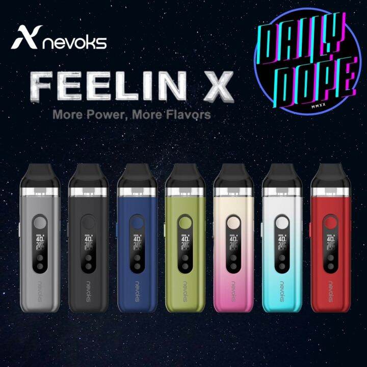 {Legit} Nevoks Feelin X Pod Kit 1600mAh Nevoks Feelin X Vape Pod ...