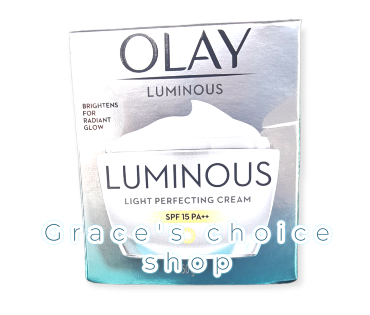 Olay Luminous Light Perfecting Cream SPF15 PA++ 50g โอเลย์ ลูมินัส ไลท์ เพอร์เฟคติ้ง ครีม ...