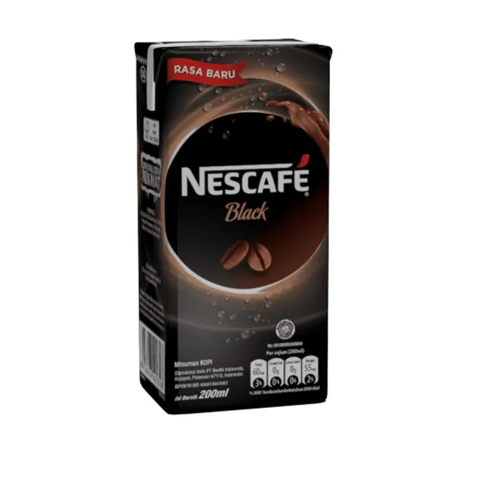 Nescafe Uht Black 200ml | Lazada Indonesia
