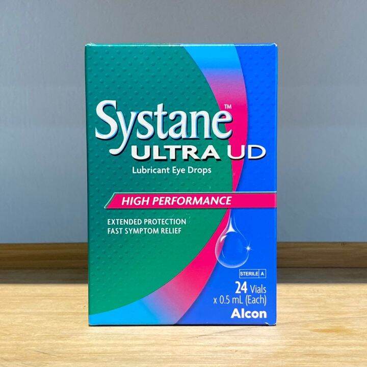Systane Ultra UD Lubricant Eye Drops 24 Vials x0.5mL (Each) | Lazada