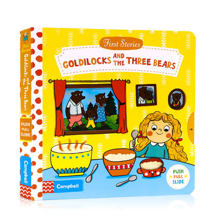 Original English picture book Goldilocks and the three bears blonde and ...