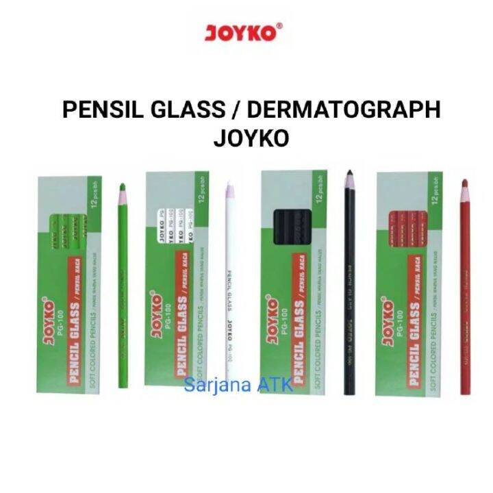 Pensil Gl Kaca Dermatograph Joyko | Lazada Indonesia