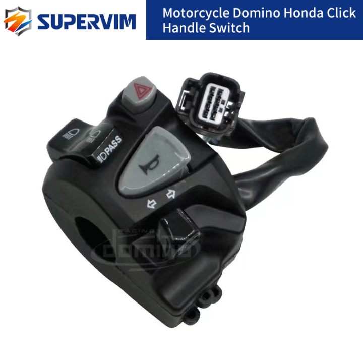 Supervim Motorcycle Motorcycle Domino Honda Click Handle Switch （Hazard ...