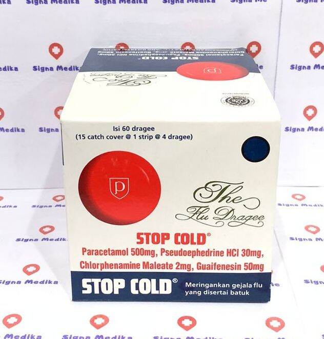Stop Cold Box Isi 60 Tablet - Obat Batuk Pilek | Lazada Indonesia