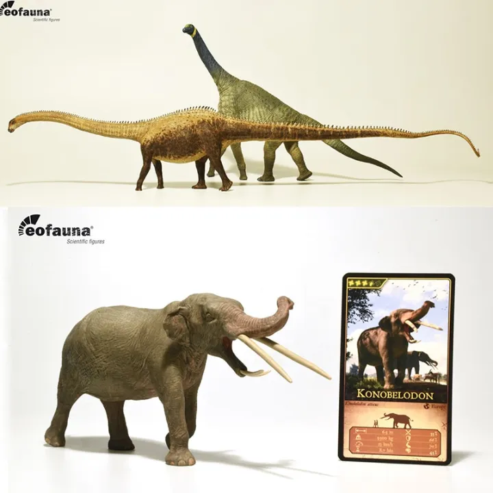 Eofauna Konobelodon Diplodocus Jurassic Period Dinosaur Model Toy In Stock 2022 | Lazada PH