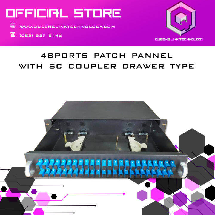 48 PORTS ODF WITH SC COUPLER DRAWER TYPE | Lazada PH