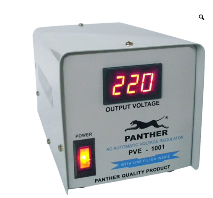 Panther PVE 1000D/1001D AVR Relay Type, 1000 Watts Output 220V AC with ...