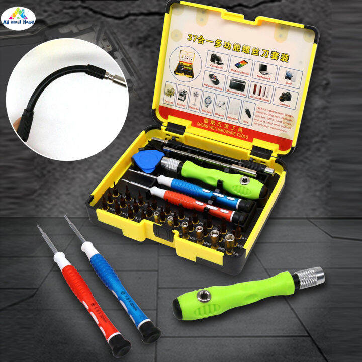 ABH 37-In-1 Precision Screwdriver Kit Pry Piece Tweezer Tool for ...