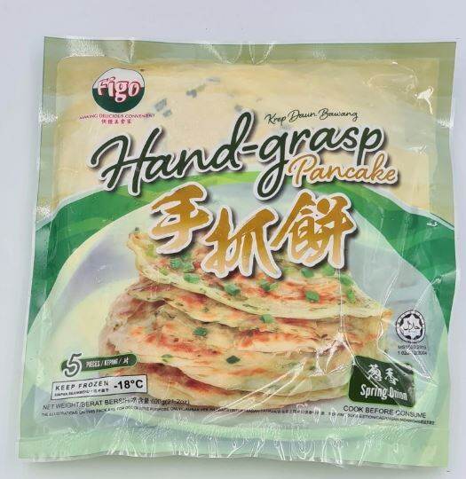 【Halal】FIGO Hand Grasp Pancake - Spring Onion / Garlic Cheese - 600gm ...