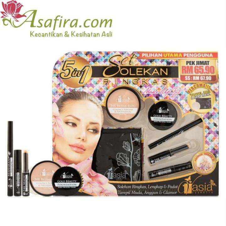 Vasia Set Solekan Ringkas 5 in 1 | Lazada
