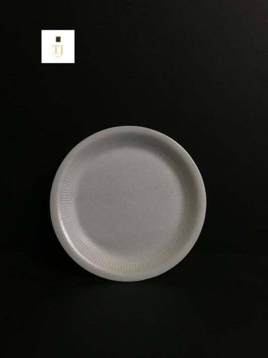 Polystyrene 9" Foam Plate [ 100pcs± ] Polistrin Piring - Polisterin ...