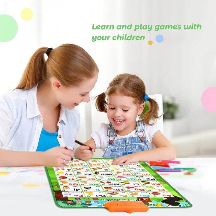 Timi Baby Wall chart Talking Poster Alphabet and animals electronic ...