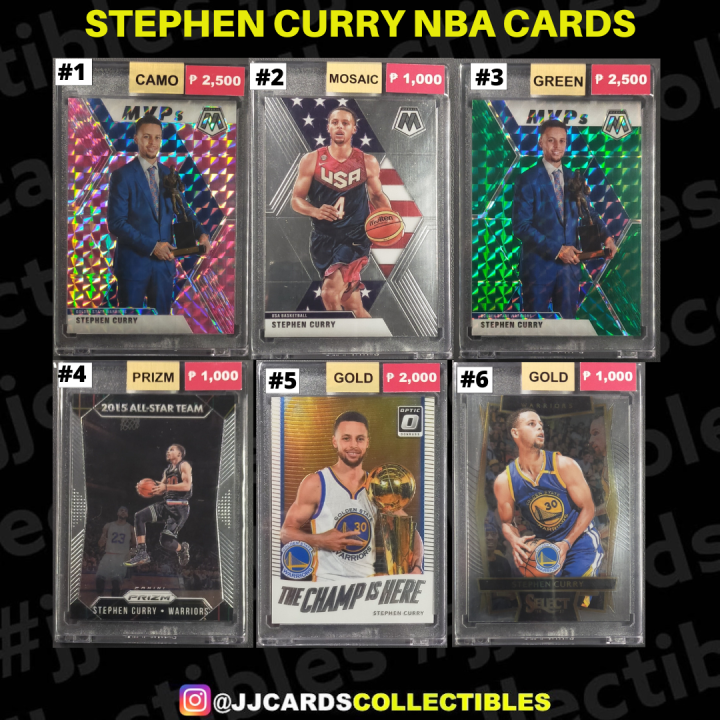 Stephen Curry NBA Cards 3 | Lazada PH