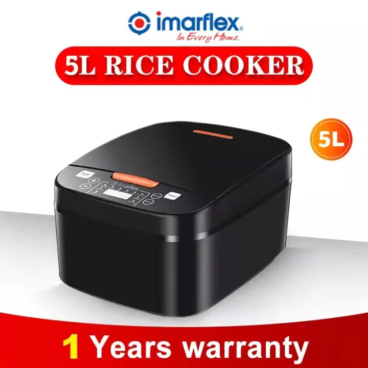 Imarflex 5L rice cooker household large-capacity multi-function rice ...