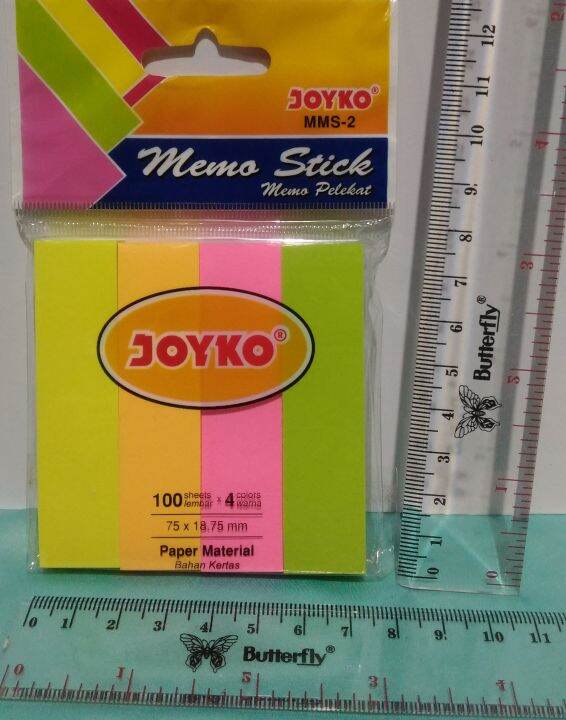 Memo Pelekat Memo Sticky Stick Note Notes Penanda Catatan Kecil Joyko ...