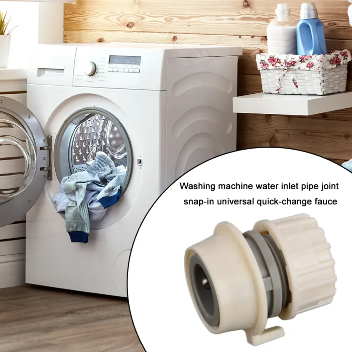 Washing Machine Snap Head Connector Fittings Water Pipe Buckle Joint ...