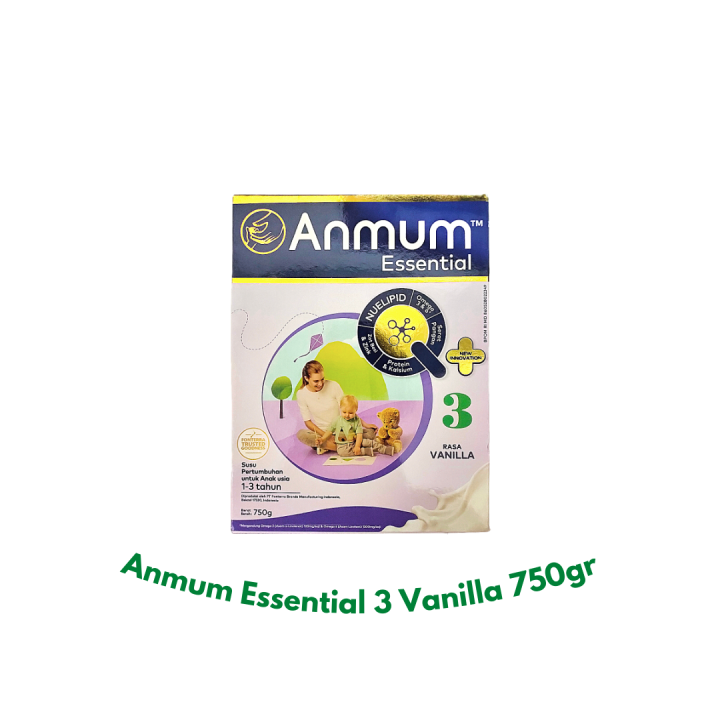 Anmum Essential 3 Vanilla 700gr Susu Pertumbuhan Anak Usia 1-3 tahun ...
