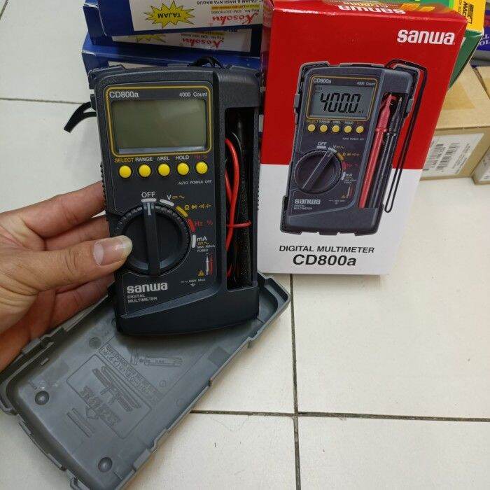 sanwa cd800a digital multimeter / digital sanwa CD 800 a original !! mt | Lazada Indonesia