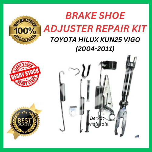 READY STOCK REAR BRAKE SHOE ADJUSTER REPAIR KIT TOYOTA HILUX KUN25 VIGO ...