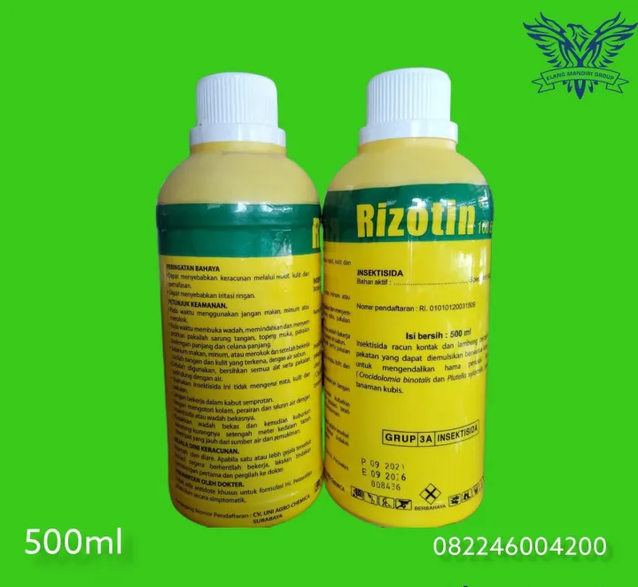 INSEKTISIDA RIZOTIN 100EC 500ML Segala Jenis Hama | Lazada Indonesia