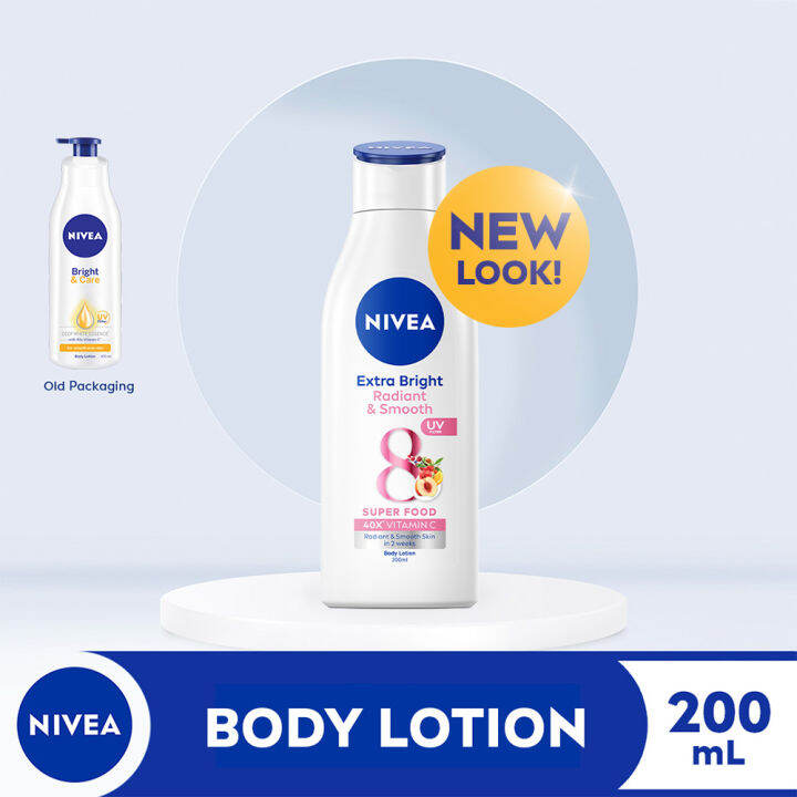 Nivea Body Lotion Radiant And Smooth Brightening Lotion For Dry And