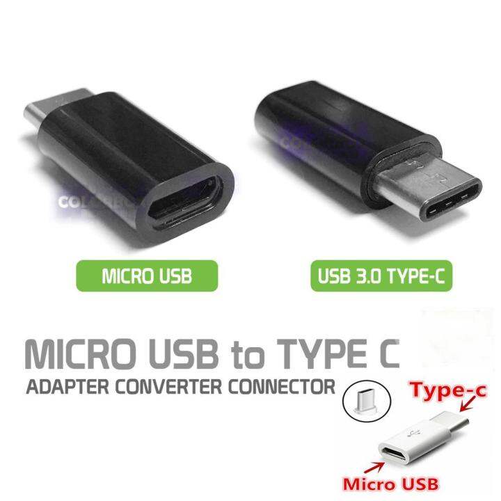 Conector Adapter Micro USB to USB 3.1 Type-C / Ledtv OTG Adapter ...
