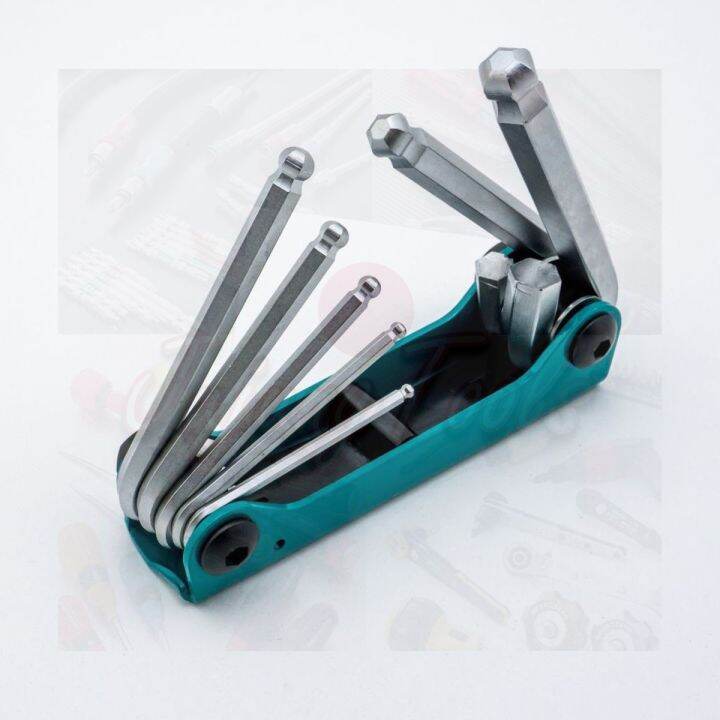 FORCE ประแจแอล ประแจแอลหกเหลี่ยมหัวบอล ชนิดพับได้ Model 5072BF | Lazada ...