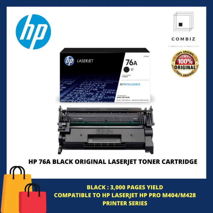 HP 76A Black Original LaserJet Toner Cartridge(CF276A) | Lazada