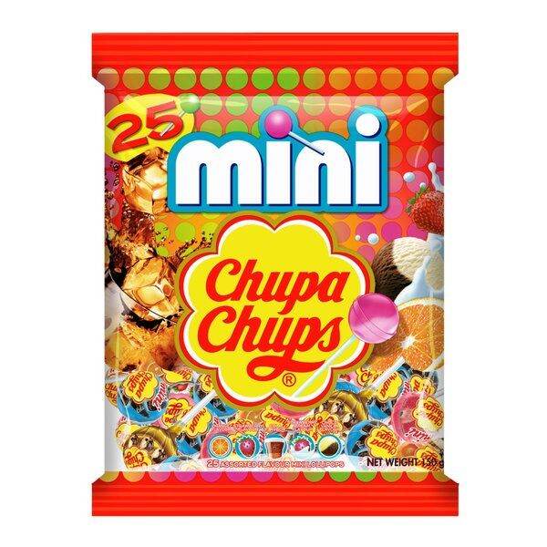 Mini Chupa Chups Assorted Flavours 6gm x 25pieces | Lazada