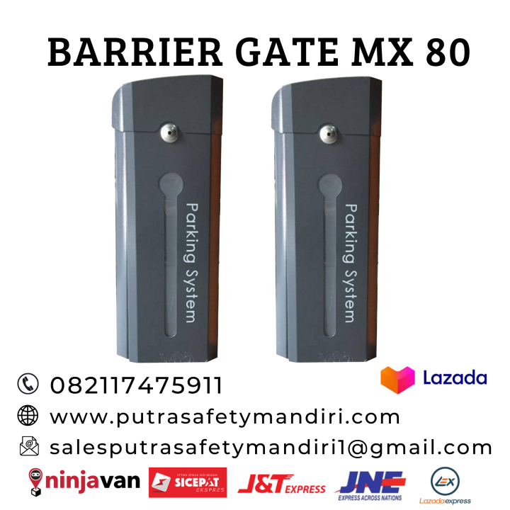 BARRIER GATE MX 80 3 4 6 METER MESIN PALANG PINTU PARKIR MALL OTOMATIS | Lazada Indonesia