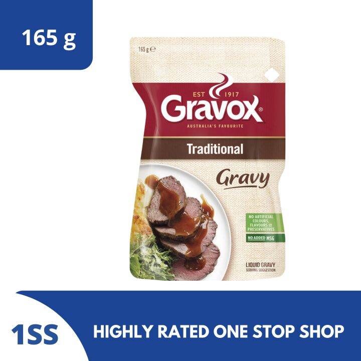 Gravox Traditional Gravy, 165g | Lazada PH