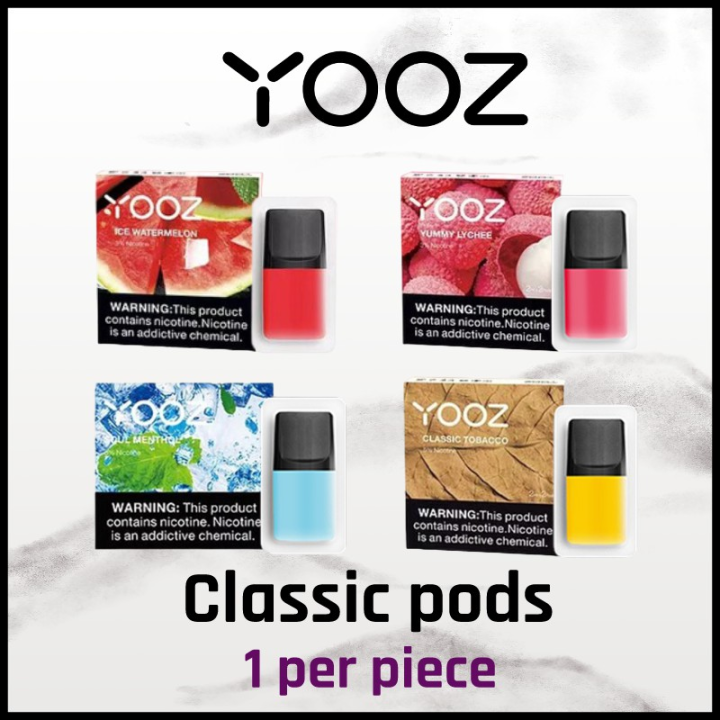 Yooz Pod 2ml /Pods Vape Pods Vape Juice-Single Pod | Lazada PH