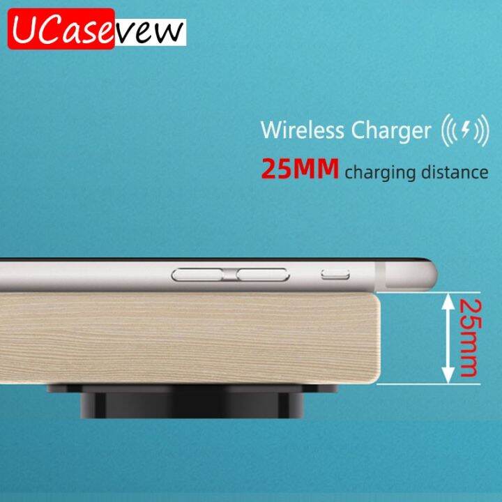 [Hot K] 10W Invisible Wireless Charger Long distance 25MM Wireless Charging Base for iPhone 11 ...