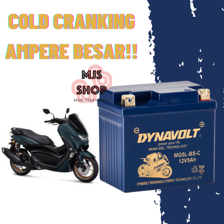 AKI KERING DYNAVOLT YAMAHA NMAX AEROX 155 MG5L YTZ6V GTZ6V GTZ7S YTZ7V NTZ6V MTZ6S NANO GEL ...